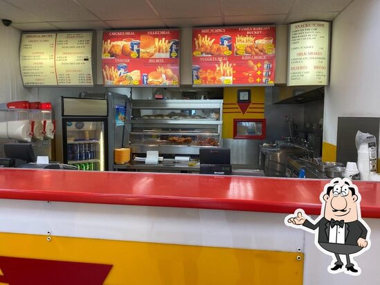 Menu at Kansas Fried Chicken fast food, Wilmslow