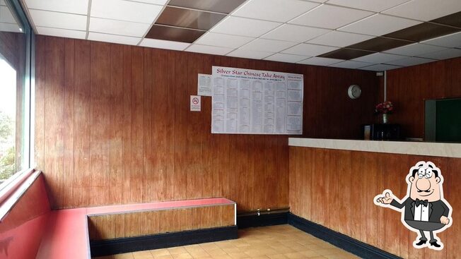 Menu at Silver Star fast food, South Shields