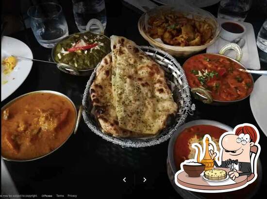 Menu at Curry Palace restaurant, Auckland
