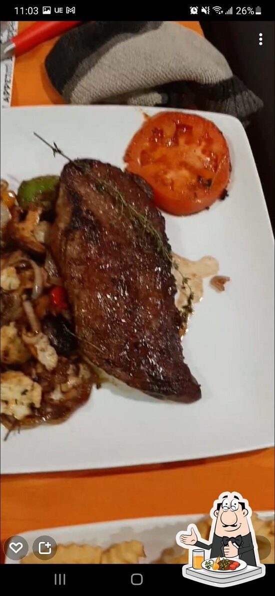Menu at Lyzzo's Afro Grill restaurant, Ottawa