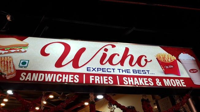 Menu at Wicho, Hyderabad