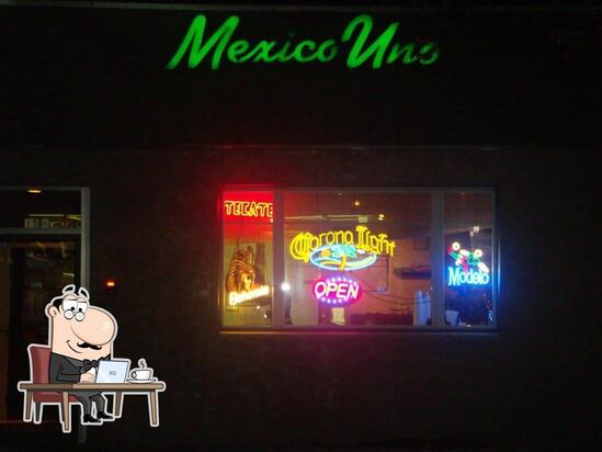 Menu at Mexico Uno restaurant, Palatine
