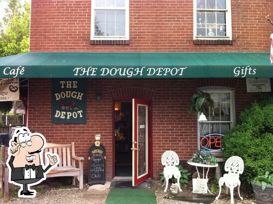 Menu at Dough Depot cafe, Kimmswick