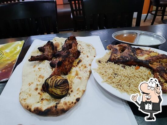 Menu at Al Jazeera Restaurant, Manchester
