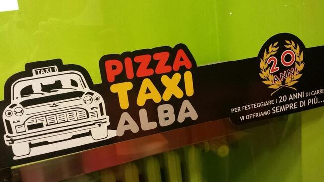 Menu at Pizza Taxi restaurant, Alba, Strada Rorine