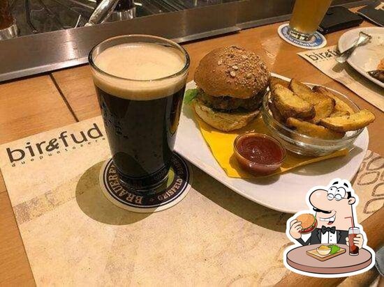 Carta del pub y bar Bir & Fud, Roma