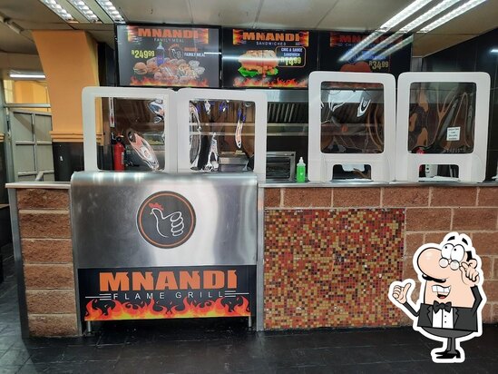 Menu at Mnandi Flame Grill restaurant, Pietermaritzburg