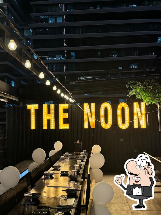 Menu at The Noon restaurant, Ho Chi Minh City