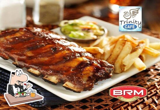 Menu at Trinity CAFE Coffee Shop, Ribs, Burger, Breakfast & Lunch ...