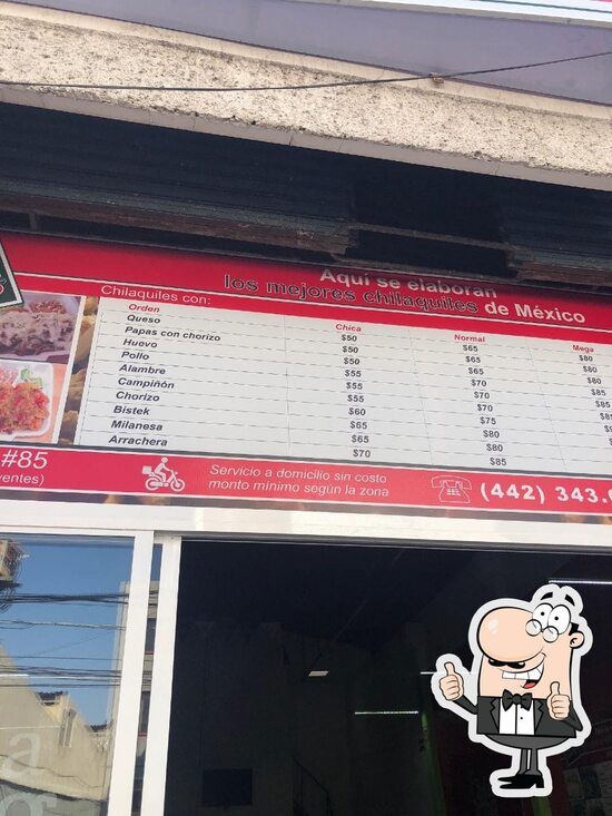 Carta del restaurante Chilaking, Santiago del Querétaro, C. Ignacio ...