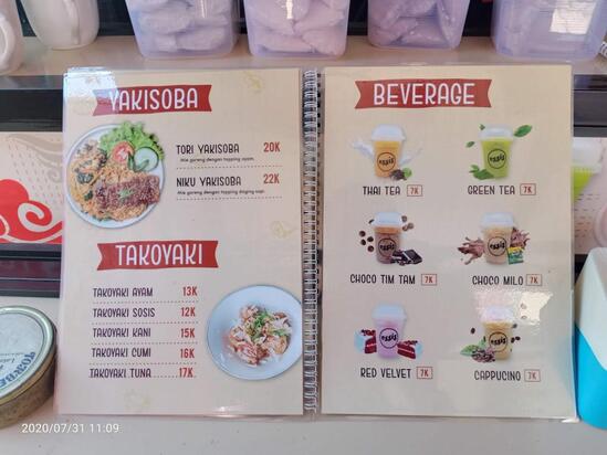 Menu at Hangiri Sushi, Subang restaurant, Subang
