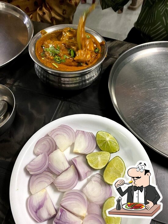 Menu at Baba Ramdev Dhaba, Rajahmundry