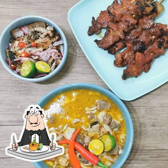 Menu at Lola Pipa's Eatery restaurant, Manila