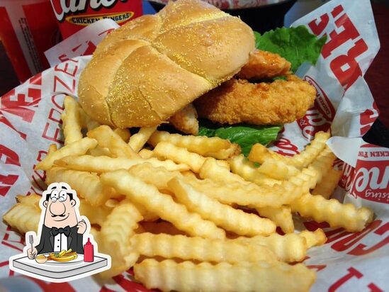 Menu at Raising Cane's Chicken Fingers fast food, Wichita Falls