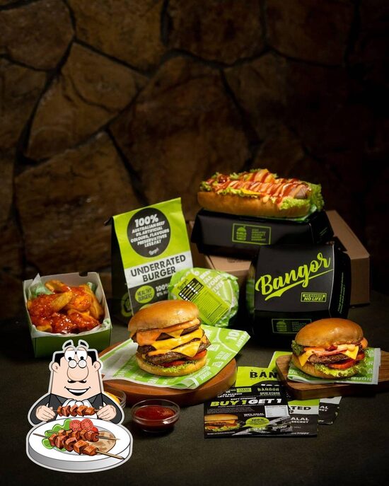 Menu at Burger Bangor Mijen restaurant, Semarang
