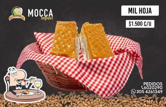 Carta del restaurante MOCCA express, Barrancabermeja