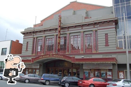 Menu at Regent Cinemas cafe, Ballarat Central