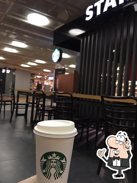 Menu at Starbucks, Frankfurt, Terminal 1