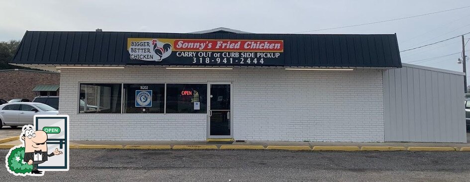 Menu at Sonny's Fried Chicken restaurant, Simmesport
