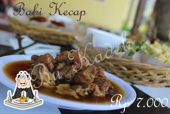 Menu at Bu Kadek Khas Bali restaurant, Tamanmartani