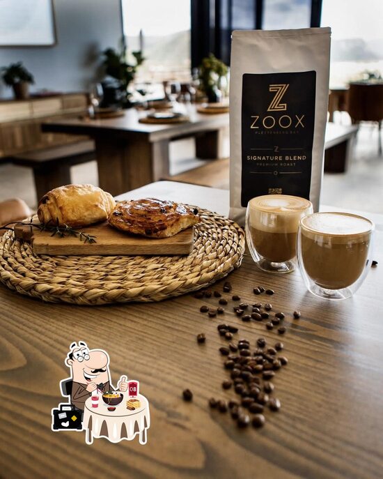 Menu at ZOOX Plett restaurant, Plettenberg Bay