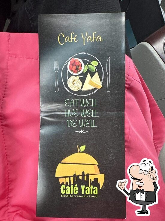 Menu at Cafe Yafa Natick, Natick
