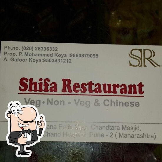 Menu at SHIFA RESTAURANT, Pune, 714