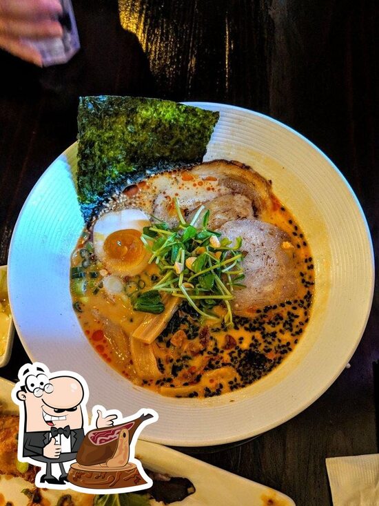 Menu at Ramen Arashi restaurant, Las Vegas