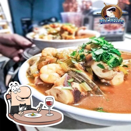 Carta de Mariscos La Barra Mi Capitan, Mexicali, Calz. Cuauhtémoc 802
