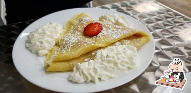 Menu at Bonjour Crepes cafe, Lockport