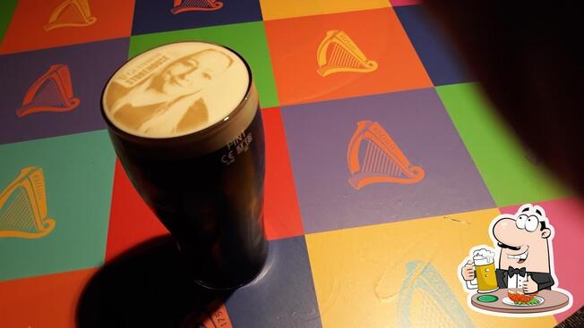 Menu at Temple Bar, Templemore