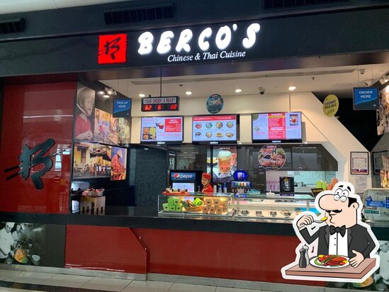 Menu at Berco's, New Delhi, IGI Airport T3 Road