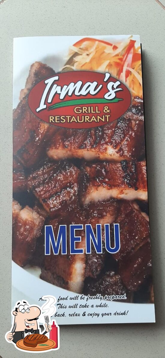 Menu at Irma's Grill & Restaurant, San Leonardo