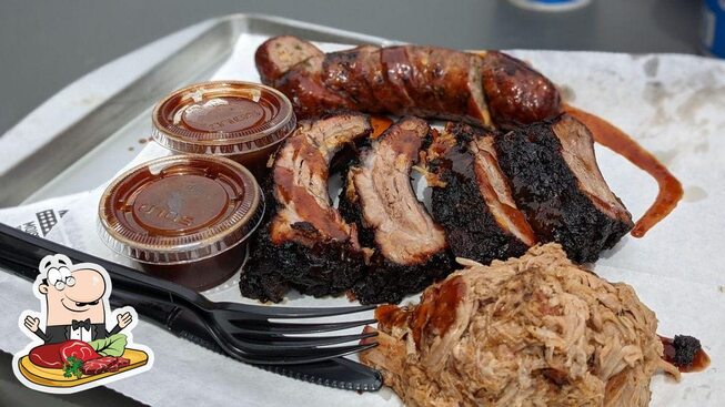 Menu at Burn Co Barbeque, Jenks