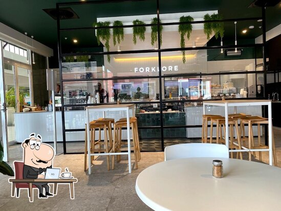 Menu at forklore cafe, West Perth