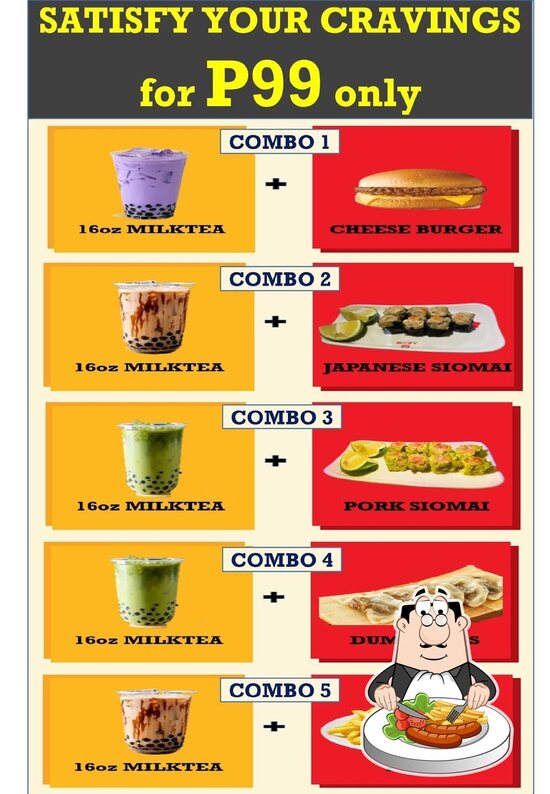 Menu at Apakho's Cafe, Bontoc