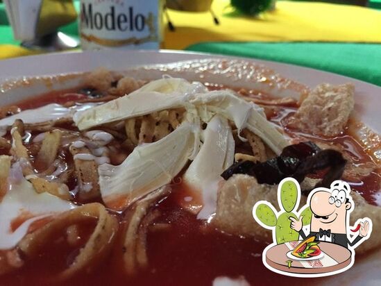Carta del restaurante La Misión del Los Frailes, Acolman