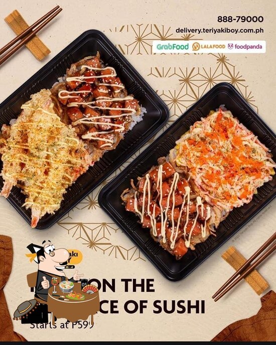 Menu at Teriyaki boy and Sizzlin' Steak RPL Antique restaurant, San ...