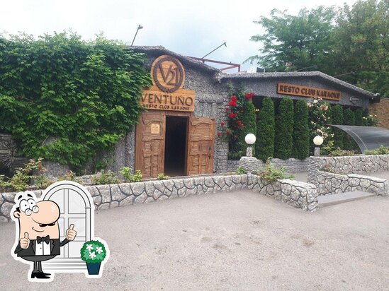 Menu at Ventuno restaurant, Pyatigorsk