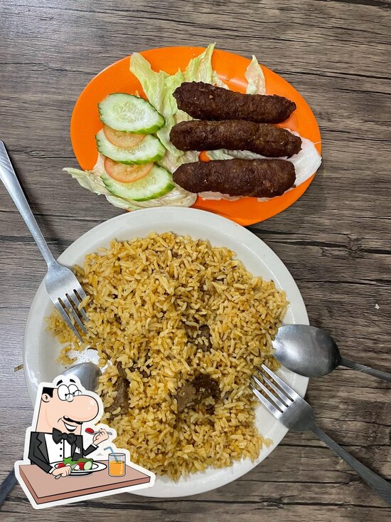 Menu at Mubarak Eatery, Baguio