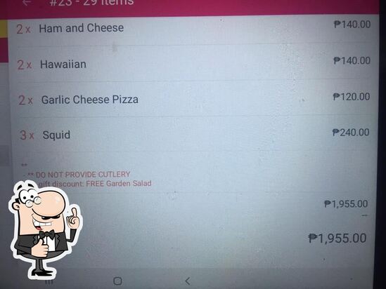 Menu at Chef Ace Foodhouse restaurant, Manila