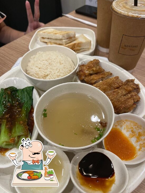 Menu at Nanyang restaurant, Manila, HXGM+HPM