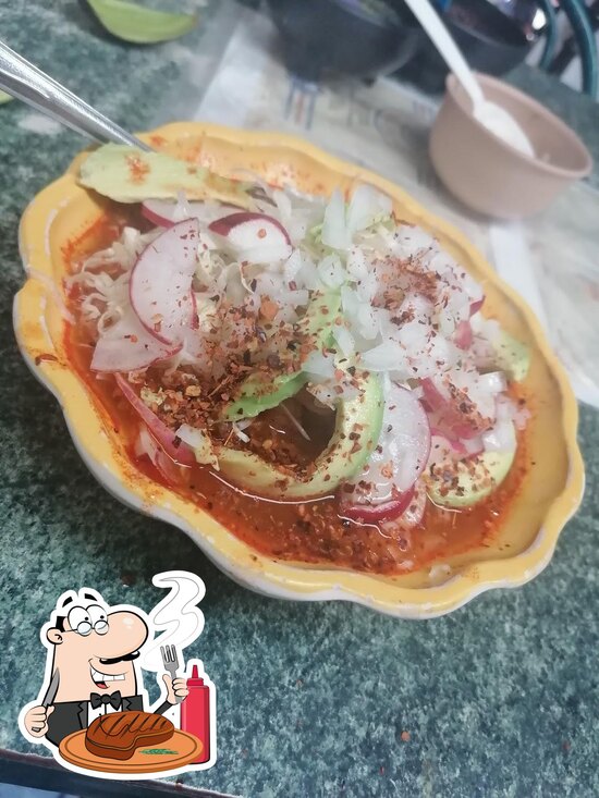 Carta del restaurante El Rey, Ciudad del México, Paso del C U 93