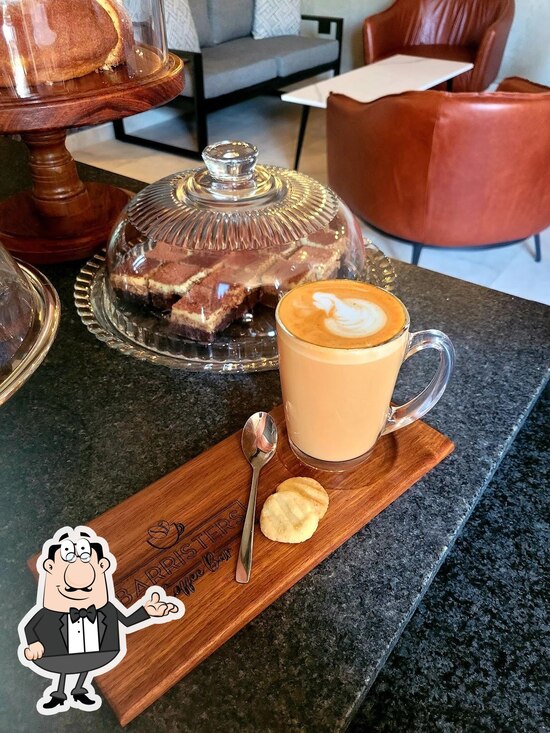 Menu at Barristers Coffee Bar, Kimberley