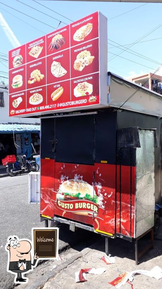 Menu at GUSTO BURGER restaurant, Santo Domingo