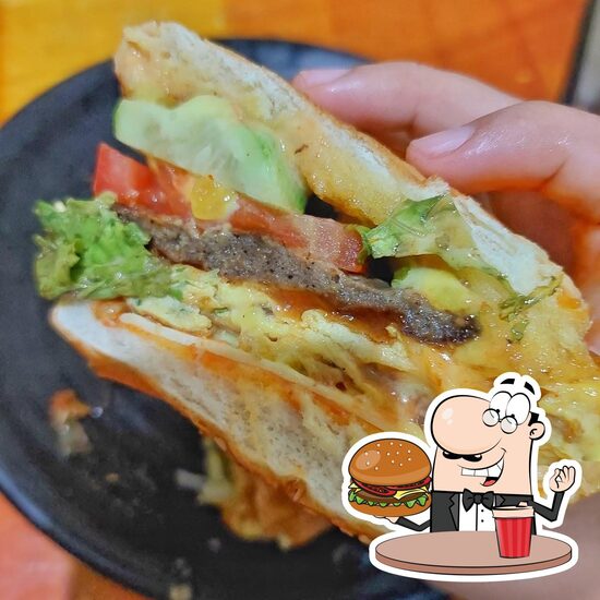 Menu at Ikhwan Burger restaurant, Pekanbaru, GF65+7C8