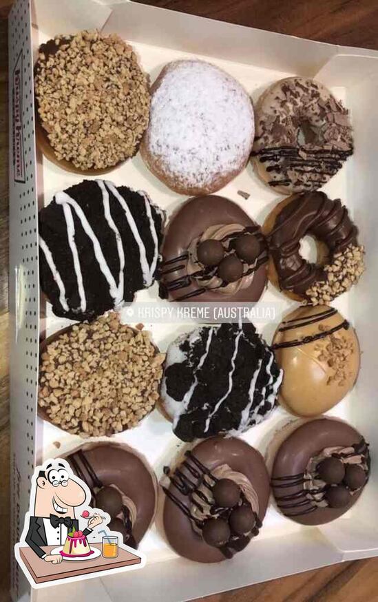 Menu at Krispy Kreme Chatswood Interchange desserts, Chatswood