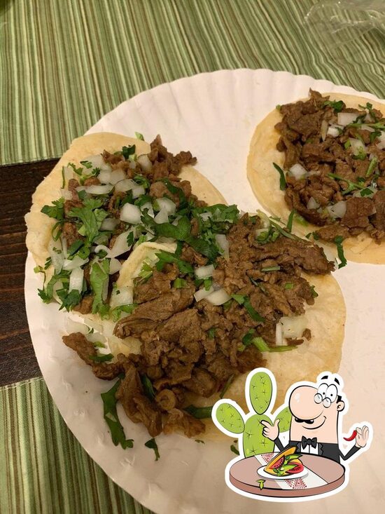 Menu at Tacos Tamix Mexican food truck restaurant, Culver City, S ...