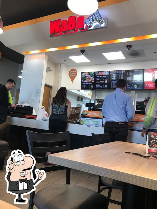 Menu at WaBa Grill fast food, Paramount