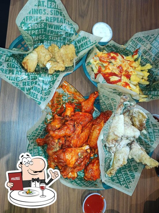Menu at Wingstop Cuitlahuac restaurant, Mexico, Av. Cuitláhuac 2309